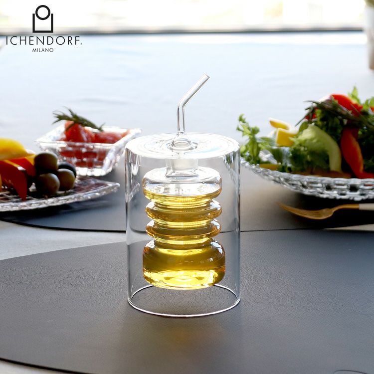 【本日店内P最大20倍♪】イッケンドルフ ミラノ オリーブオイルボトル Sfera olive oil bottle Doublewalled ...